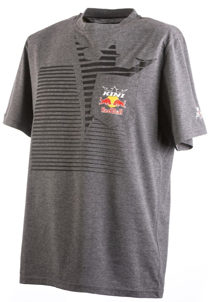 KINI Red Bull Lines Tee Dark Grey, € 27,92